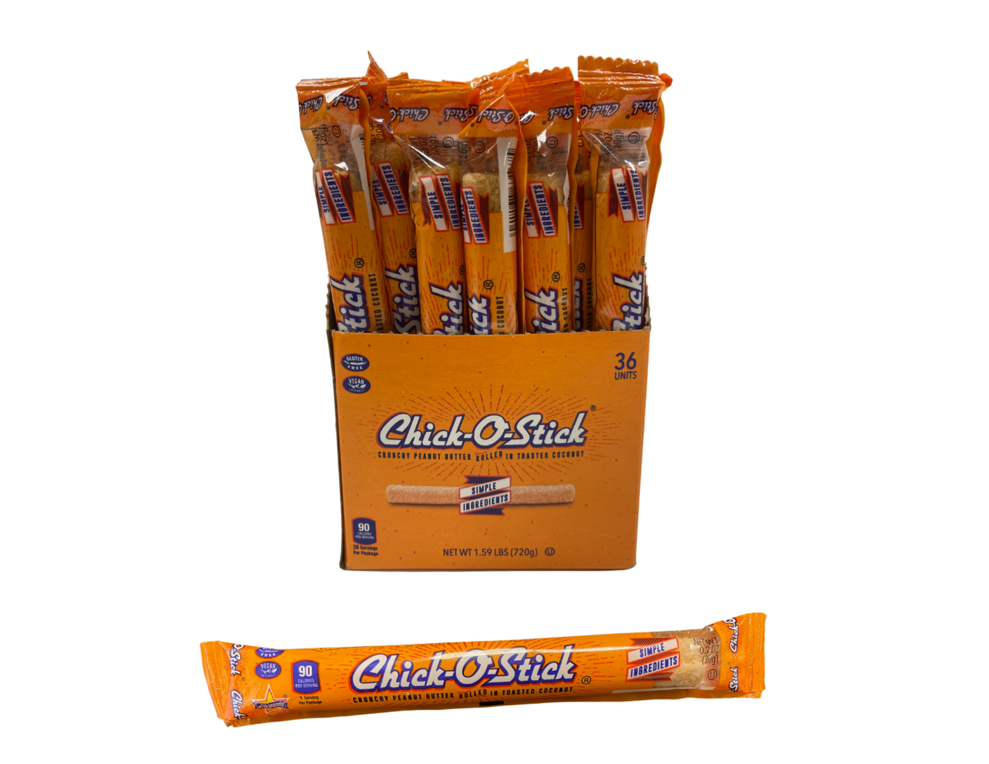 Chick-O-Stick® - .7 oz sticks (36 count box) – Atkinson Candy Co.